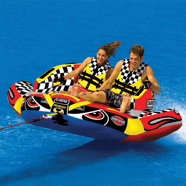 Chariot Warbird 2 Inflatable Ski Tube by Sportsstuff, 53-1780 - Boattube